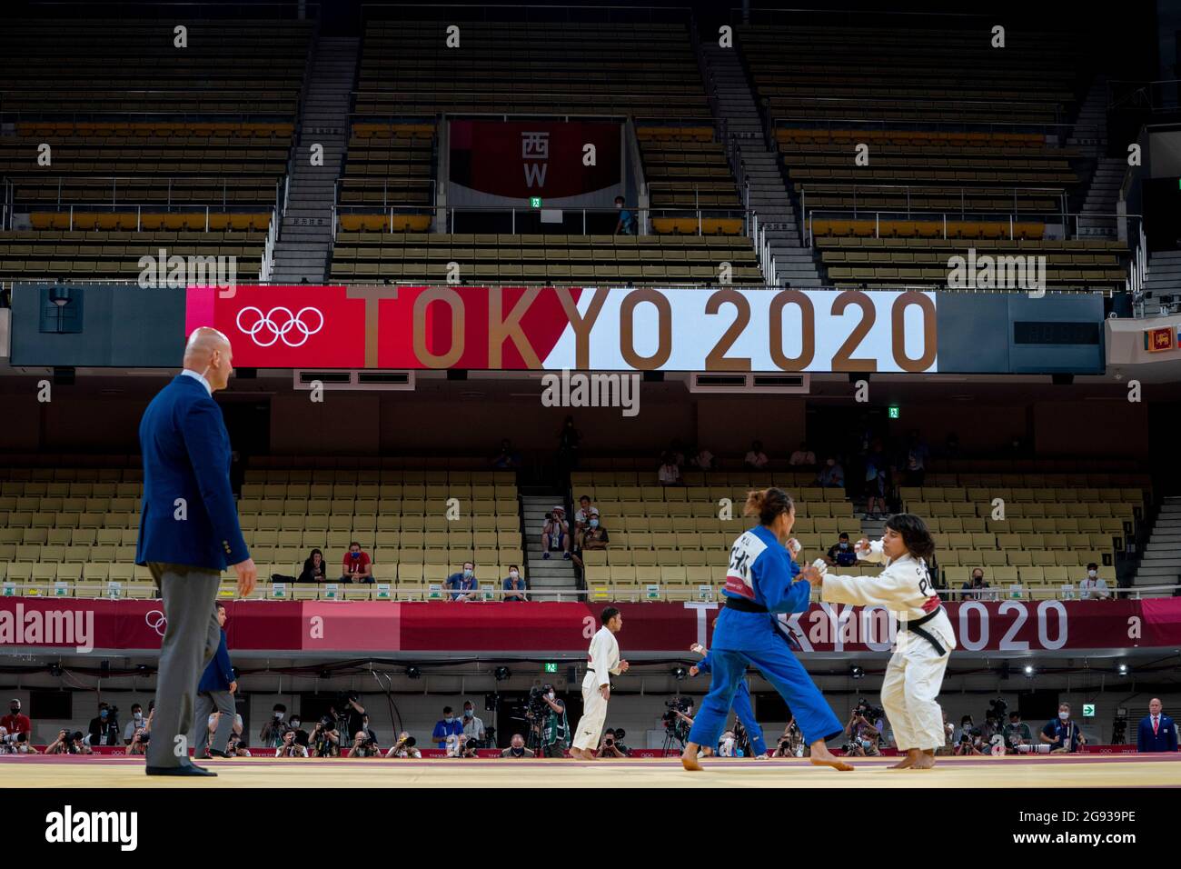 Tokyo, Japan. 24th July, 2021. Photo taken on July 24, 2021 shows the ...
