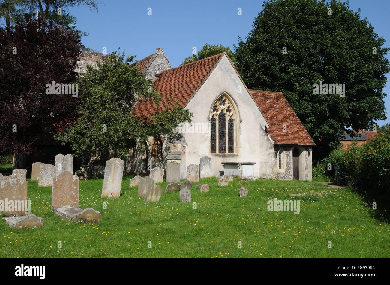 St Mary the Virgin Church, Turville, Buckinghamshire Stock Photo - Alamy