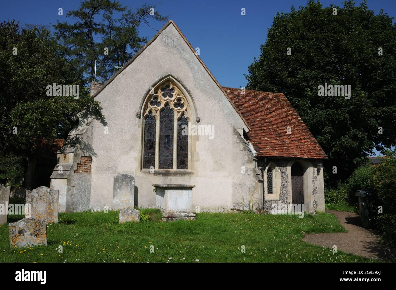 St Mary the Virgin Church, Turville, Buckinghamshire Stock Photo - Alamy
