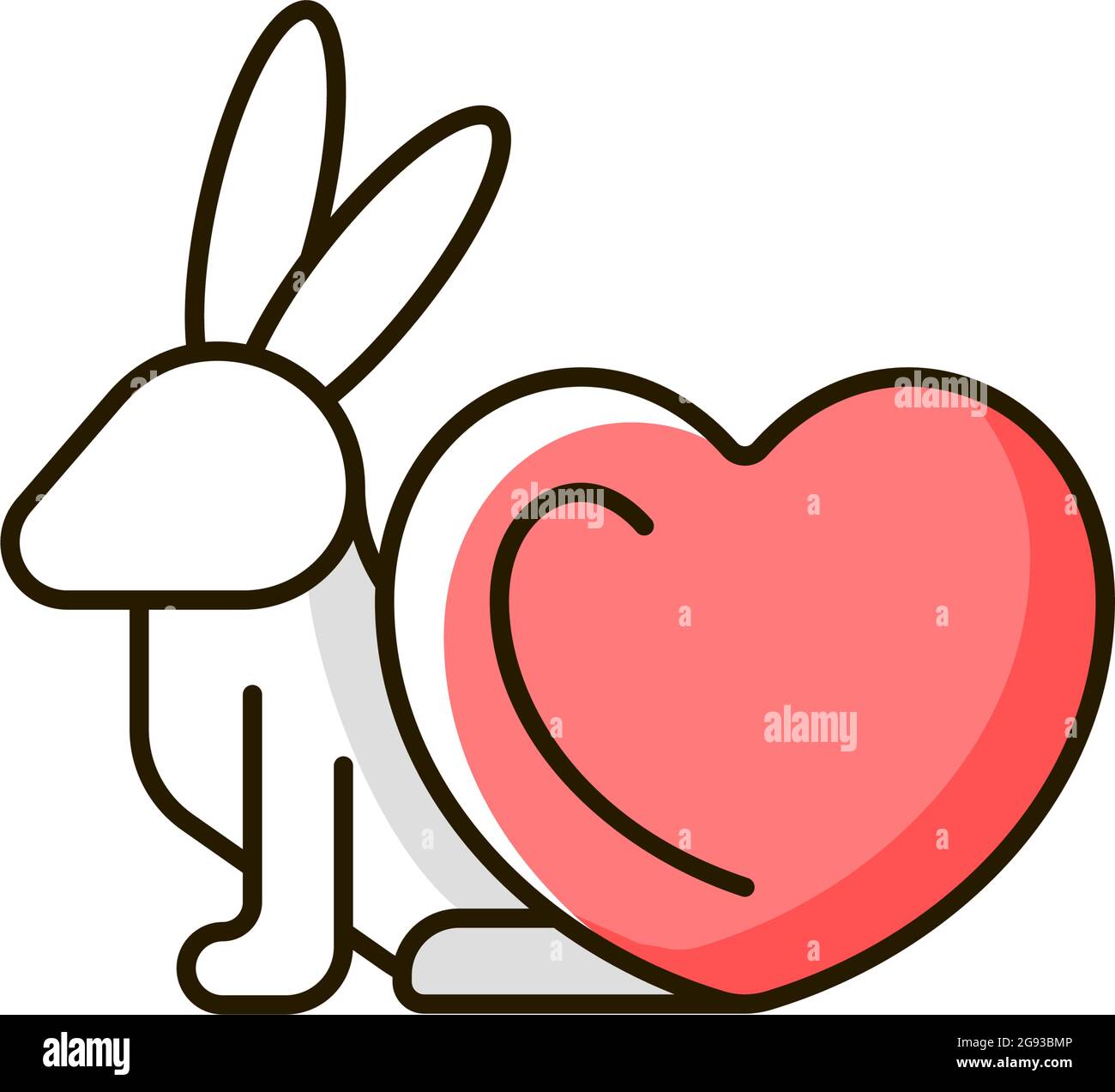 Research lab rabbit Stock Vector Images - Alamy