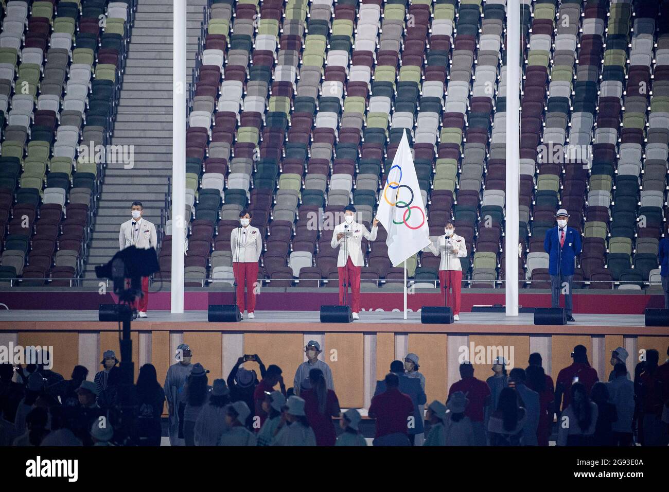 Olympic referee ceremony hi-res stock photography and images - Alamy