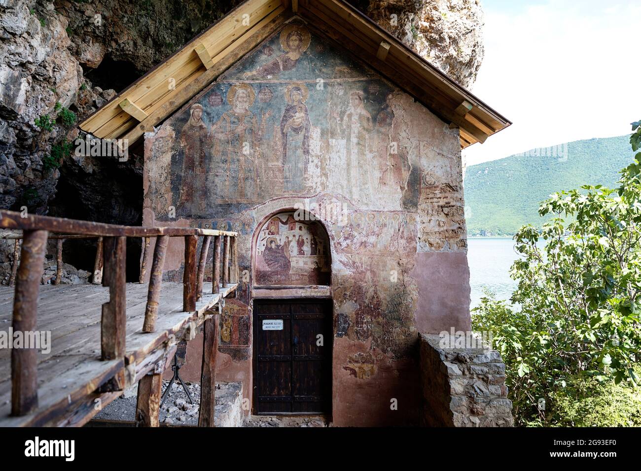 Amazing orthodox cave church built in the rocks on Maligrad island on ...