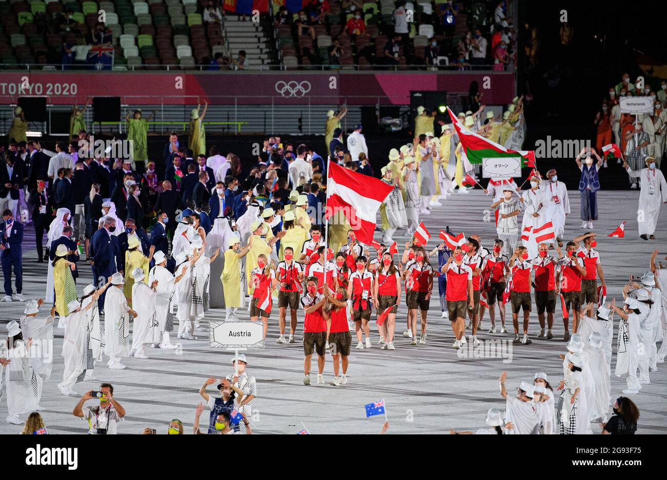 Austria flag summer olympics hi-res stock photography and images - Alamy