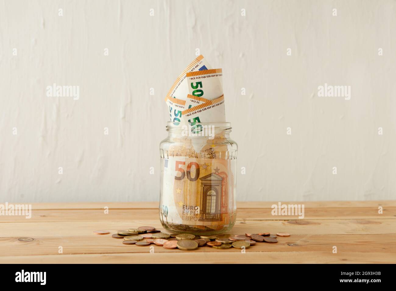 50 dollar bill table hi-res stock photography and images - Alamy