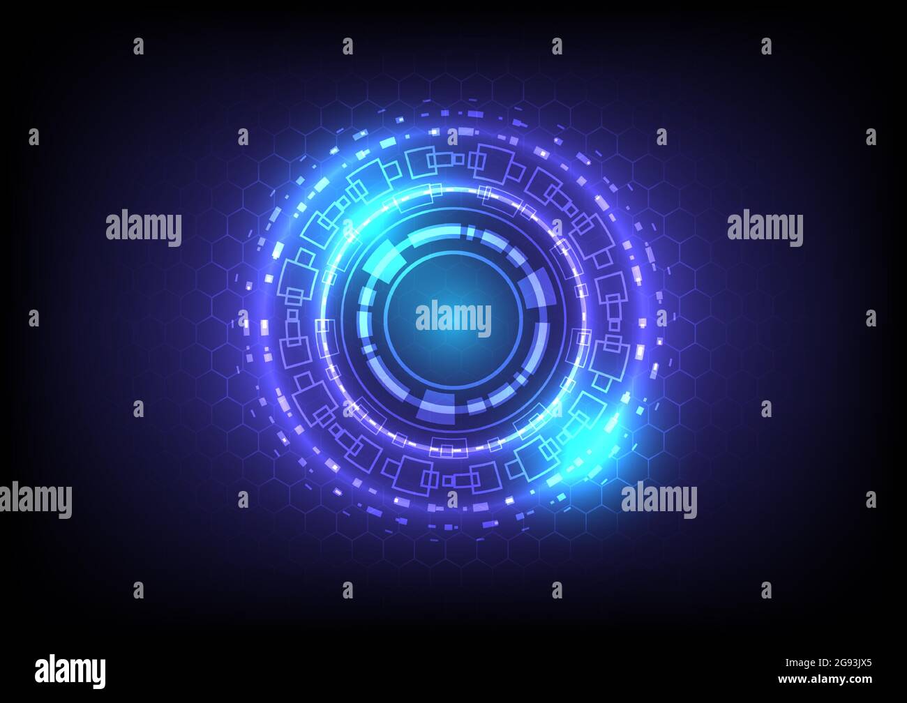 Digital infographic. Abstract hologram hi-tech background. Virtual ...