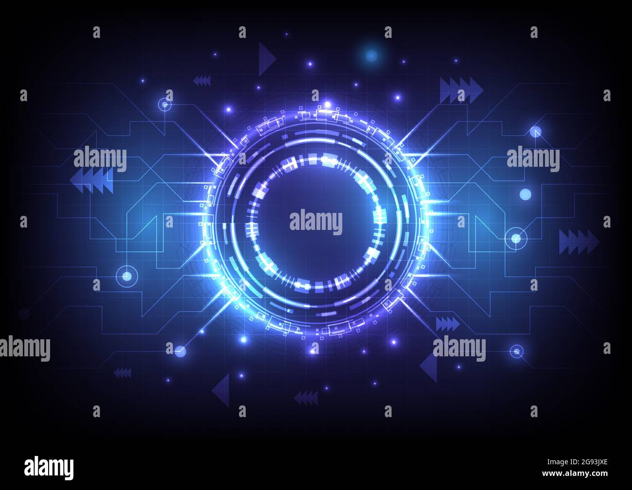 Digital infographic frame. Abstract hologram hi-tech background ...