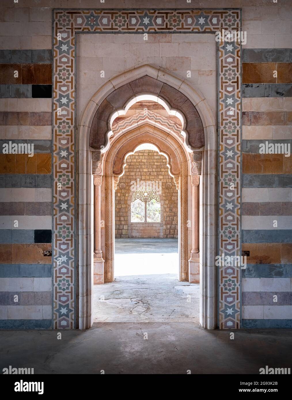 Farid Serhal Palace Museum in Jezzine Lebanon Stock Photo - Alamy