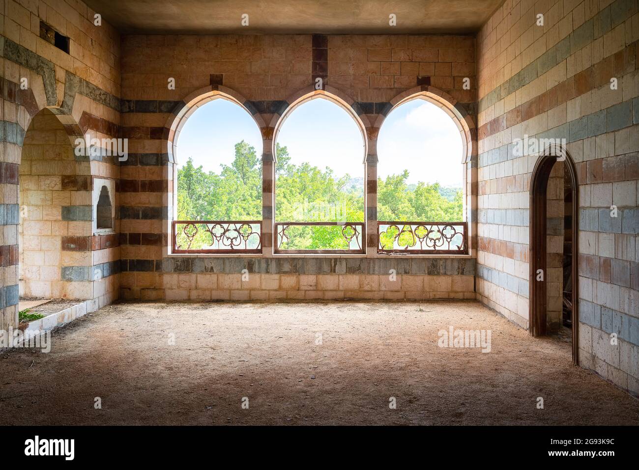 Farid Serhal Palace Museum in Jezzine Lebanon Stock Photo - Alamy