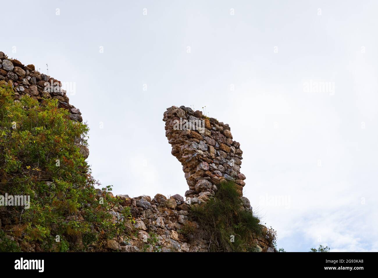 Syedra ancient city ruins in Alanya Antalya Turkey. Syedra ruins. Roman ...
