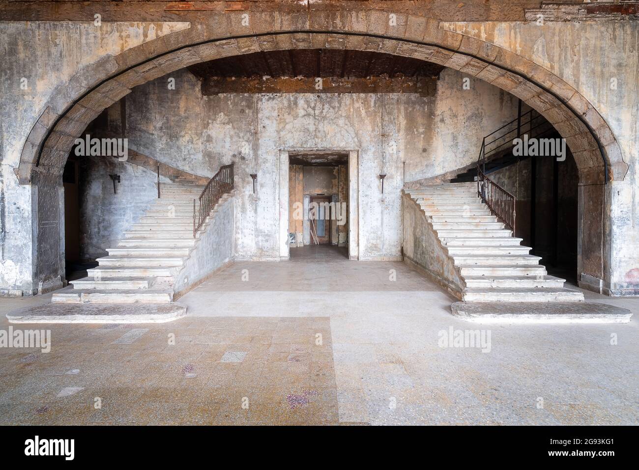 Sawfar Grand Hotel Abandoned in Sofar, Lebanon Stock Photo - Alamy
