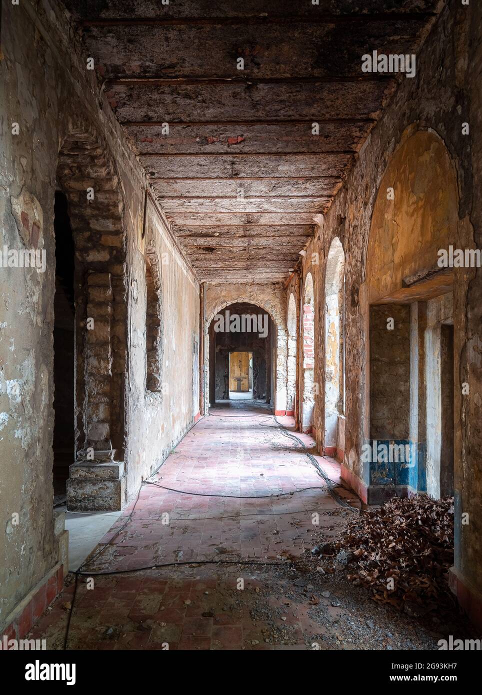 Sawfar Grand Hotel Abandoned in Sofar, Lebanon Stock Photo - Alamy
