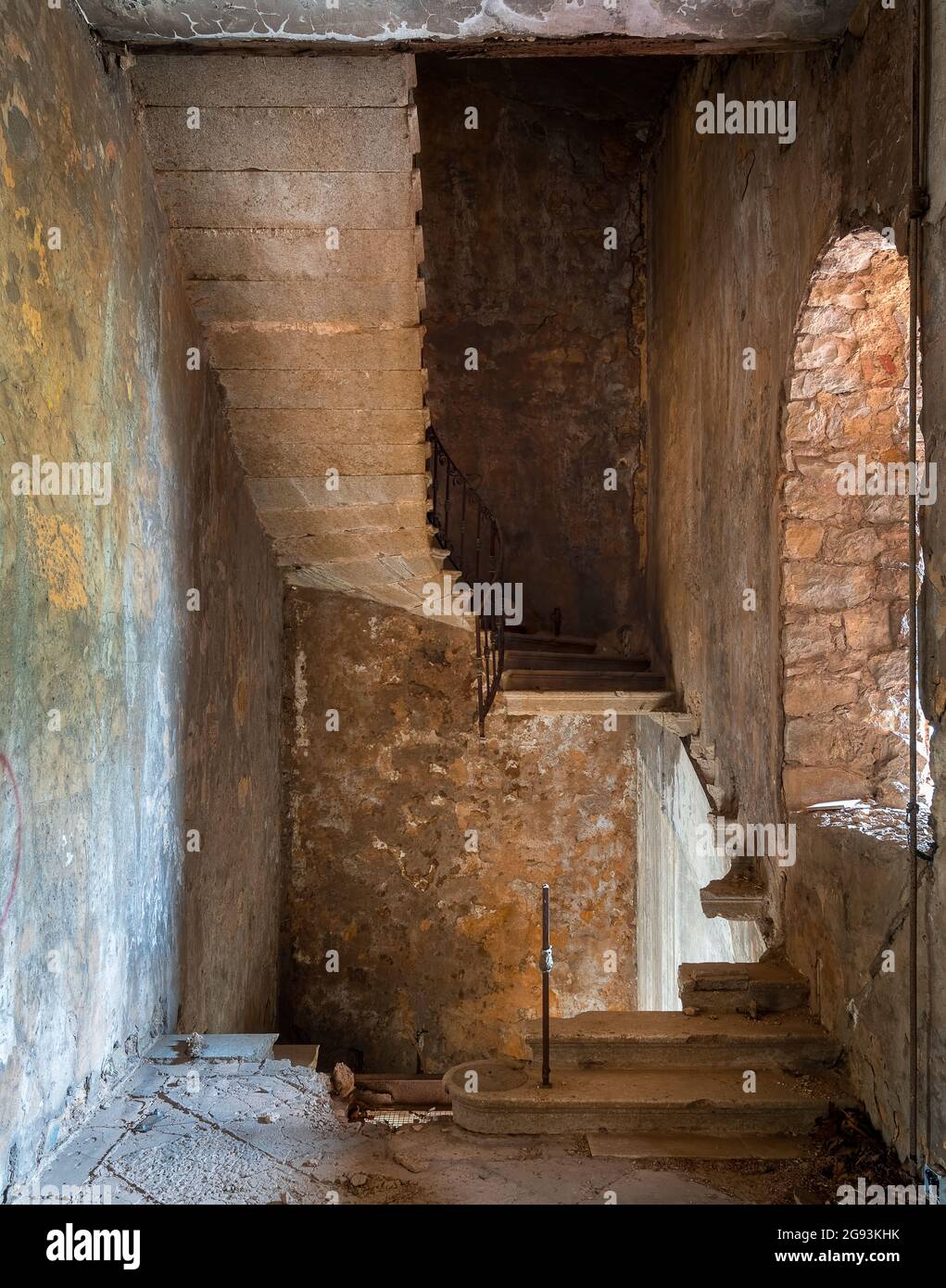 Sawfar Grand Hotel Abandoned in Sofar, Lebanon Stock Photo - Alamy