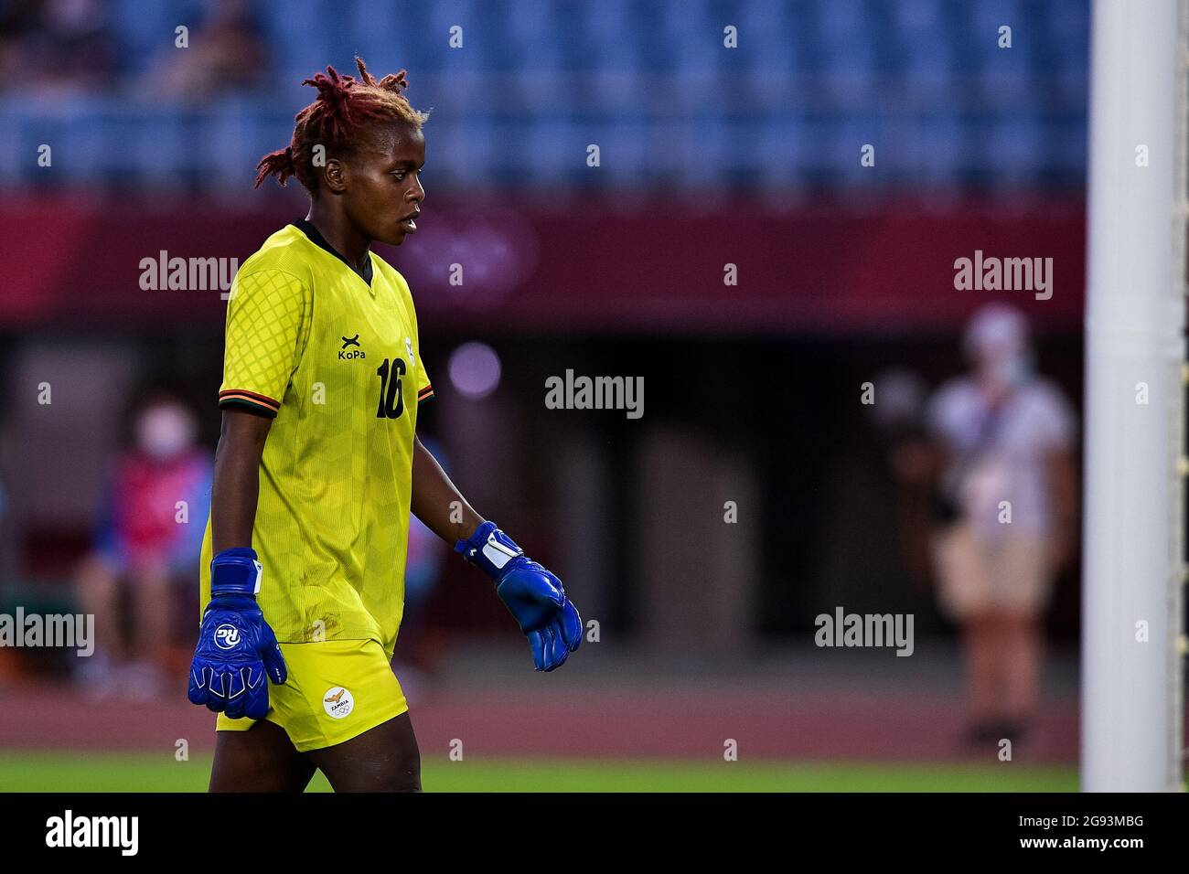 Rifu, Japan. 24th July, 2021. RIFU, JAPAN - JULY 24: Hazel Nali of ...