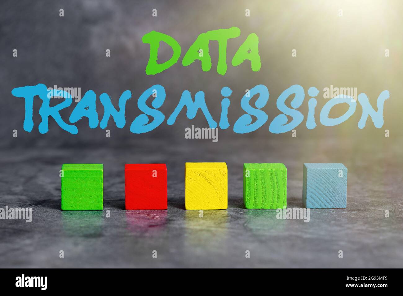 Text showing inspiration Data Transmission. Business approach sending ...