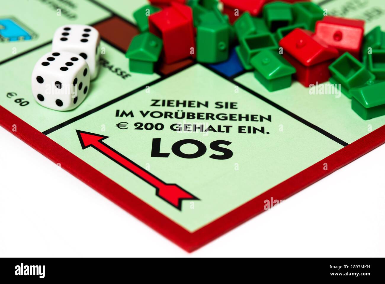 Close up of a German monopoly board game Stock Photo - Alamy