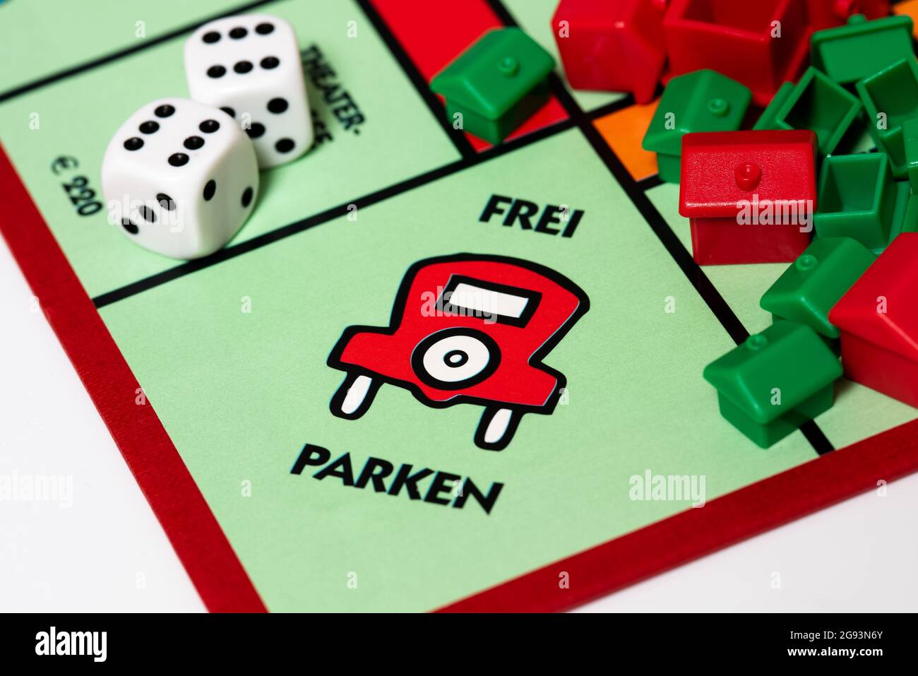 Close up of a German monopoly board game Stock Photo - Alamy