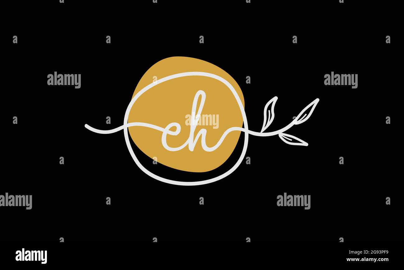 Eh monogram hi-res stock photography and images - Alamy