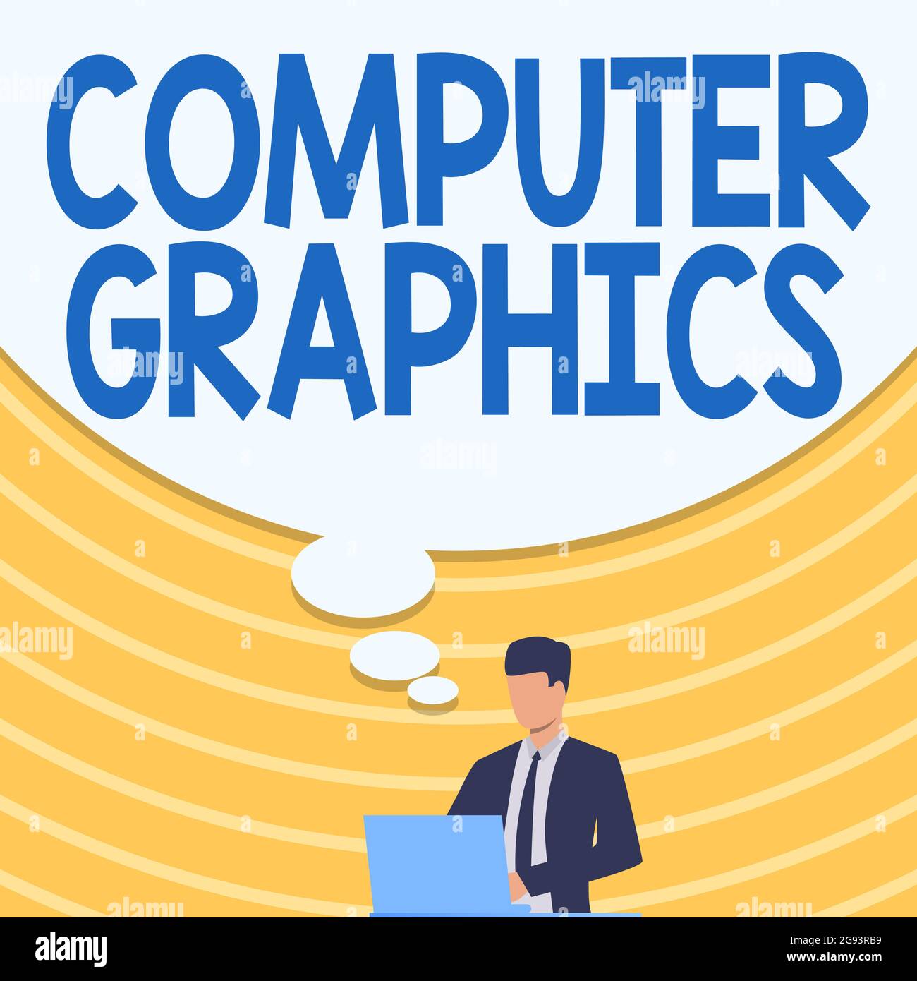 Conceptual caption Computer Graphics. Conceptual photo visual ...