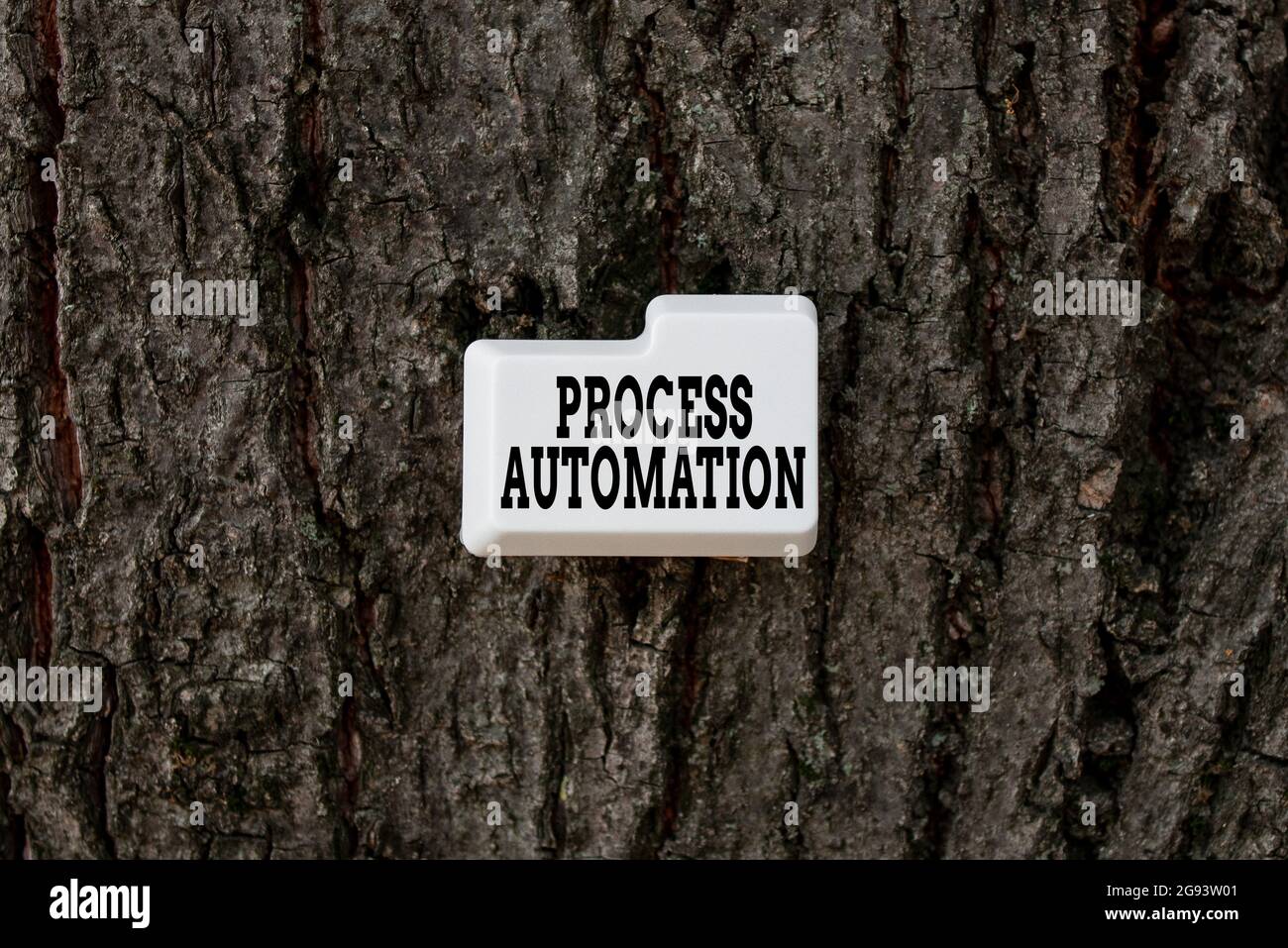 Hand Writing Sign Process Automation Business Approach The Use Of Digital Technology To Perform