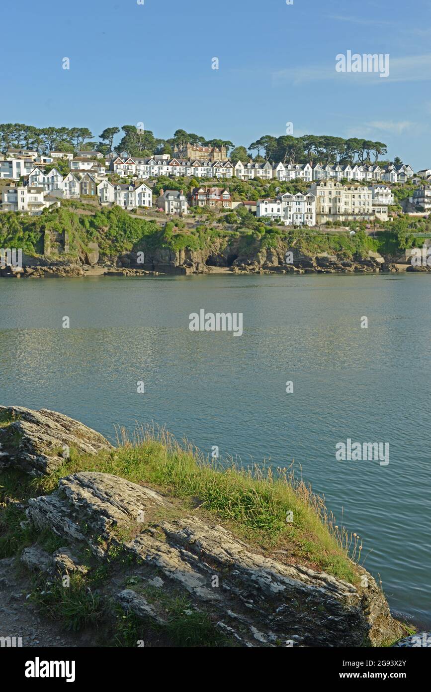 FOWEY HARBOUR, CORNWALL, ENGLAND Stock Photo - Alamy