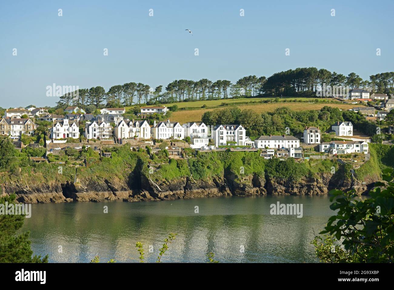 FOWEY HARBOUR, CORNWALL, ENGLAND Stock Photo - Alamy