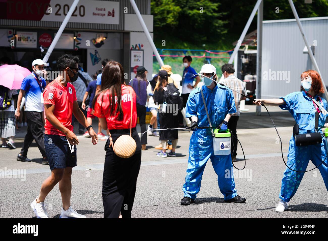 JULY 24, 2021 - Cycling : Men's Road Race during the Tokyo 2020 Olympic ...