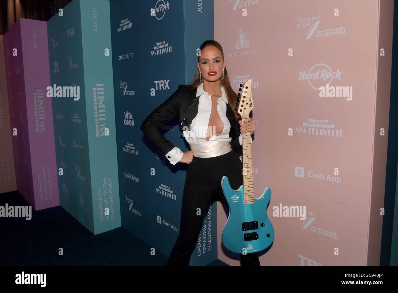 Florida, USA. 23rd July, 2021. HOLLYWOOD, FLORIDA - JULY 23: Haley ...