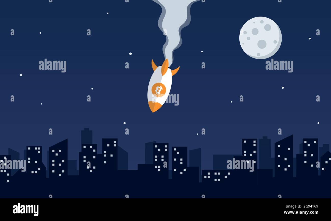 Rocket crash vector vectors hi-res stock photography and images - Alamy