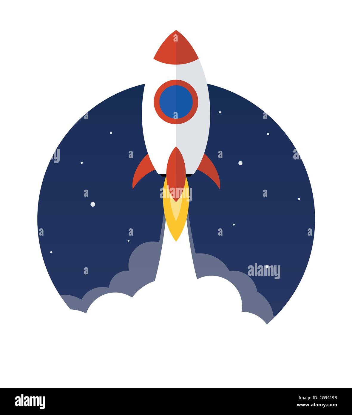 Sky starts Stock Vector Images - Alamy