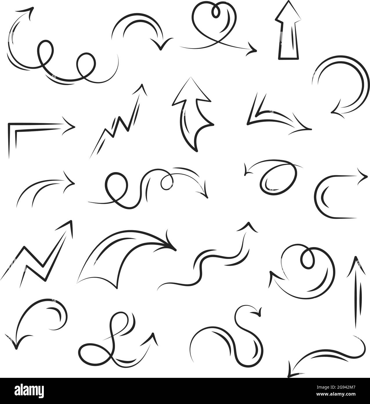 Decorative Arrow Drawing