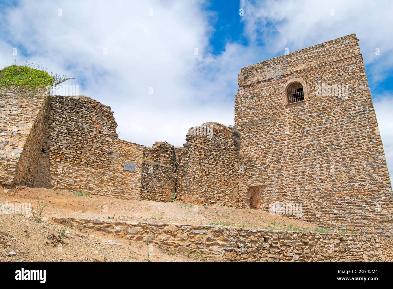Old castle of Constantina, Seville, Andalusia, Spain Stock Photo - Alamy