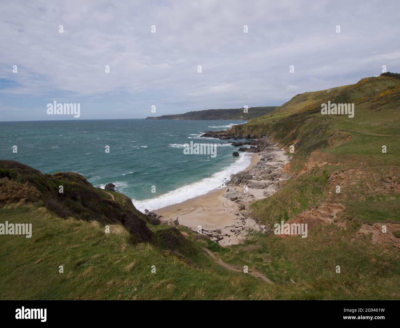 South Devon Beach Stock Photo - Alamy