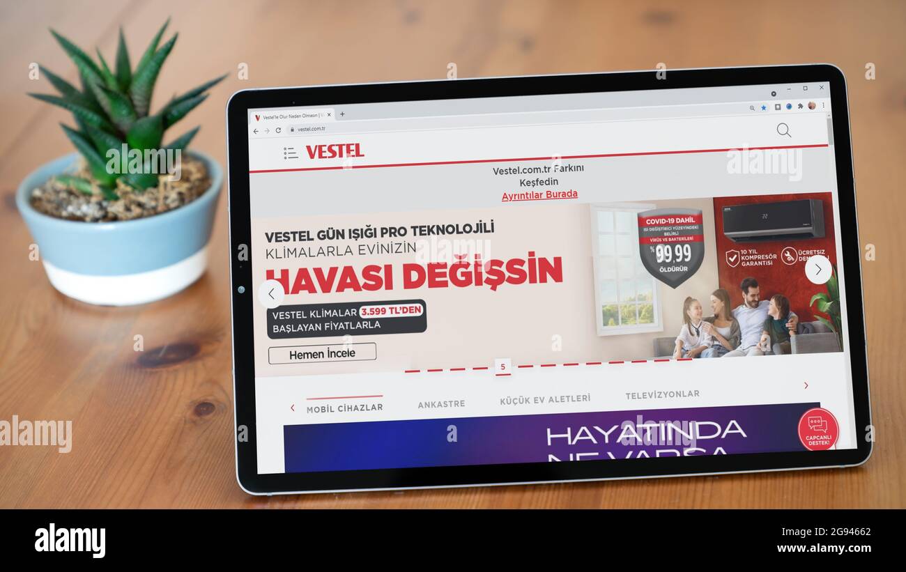 Vestel logo hi-res stock photography and images - Alamy