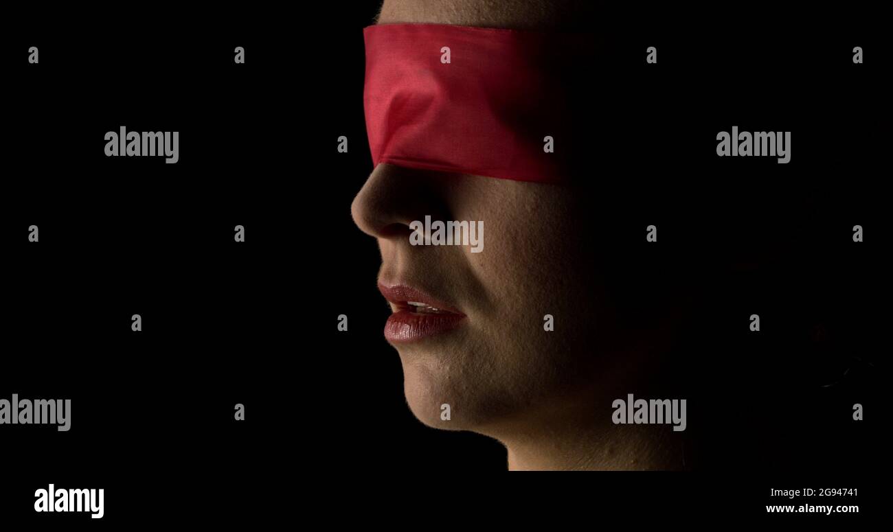 Dark red head band hi-res stock photography and images - Alamy