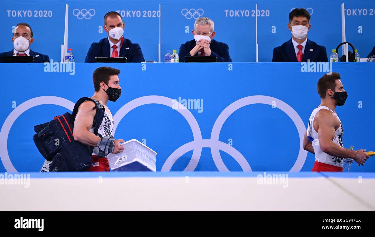 Gymnastics Judges High Resolution Stock Photography and Images - Alamy