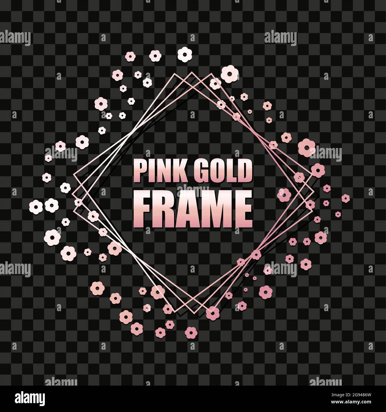 Rose gold text effect hi-res stock photography and images - Alamy