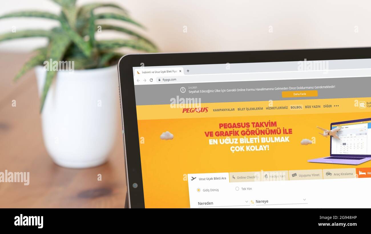 Pegasus airlines logo hi-res stock photography and images - Alamy