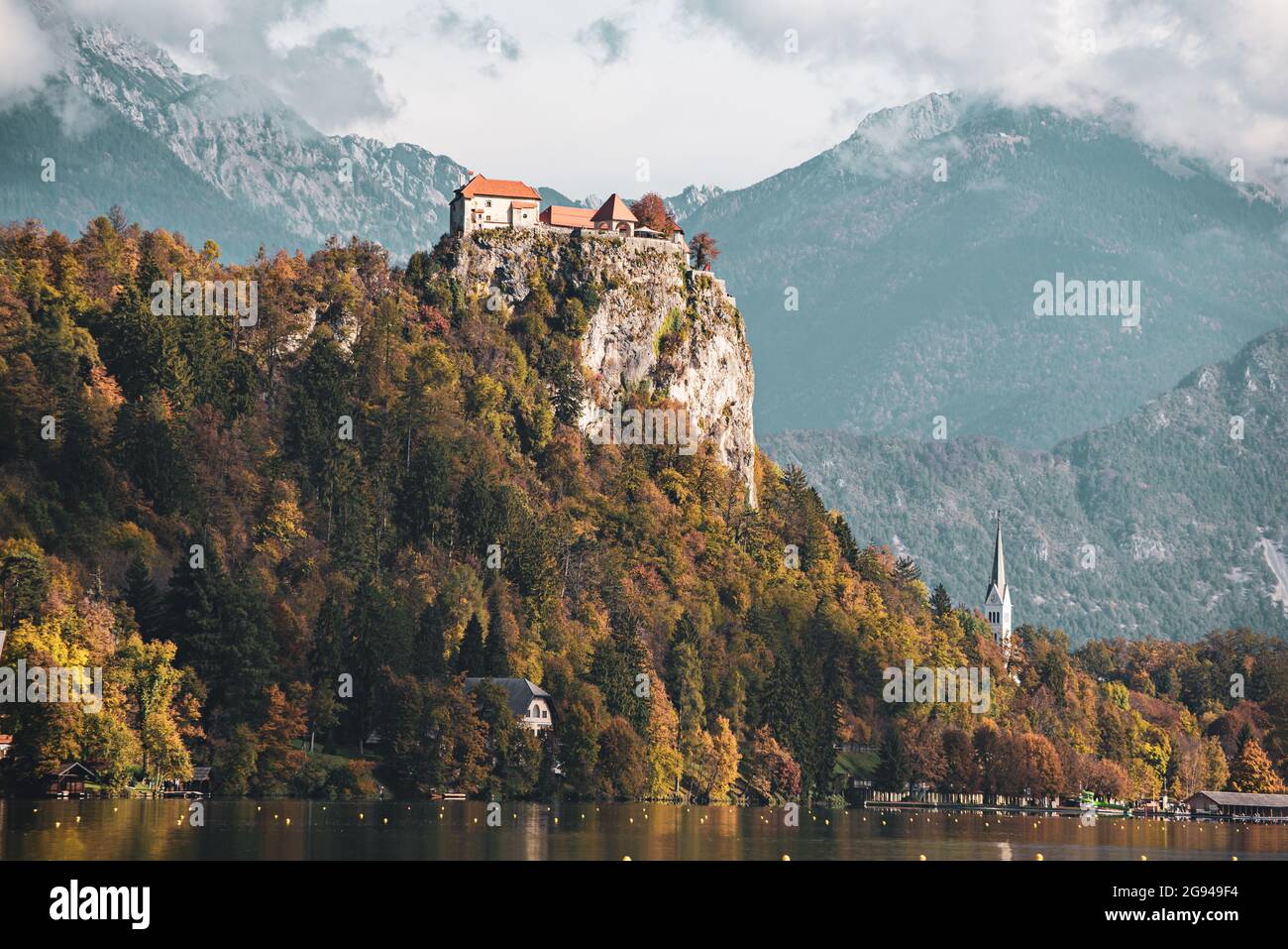 Bled Castle, Slovenia Stock Photo - Alamy