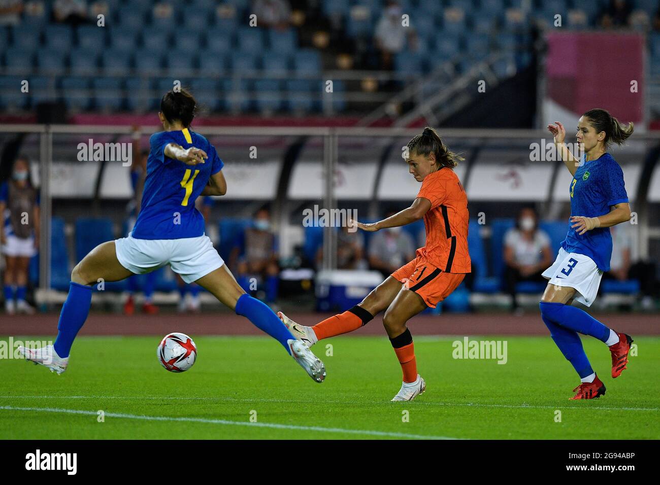 Rifu, Japan. 24th July, 2021. RIFU, JAPAN - JULY 24: Lieke Martens of ...