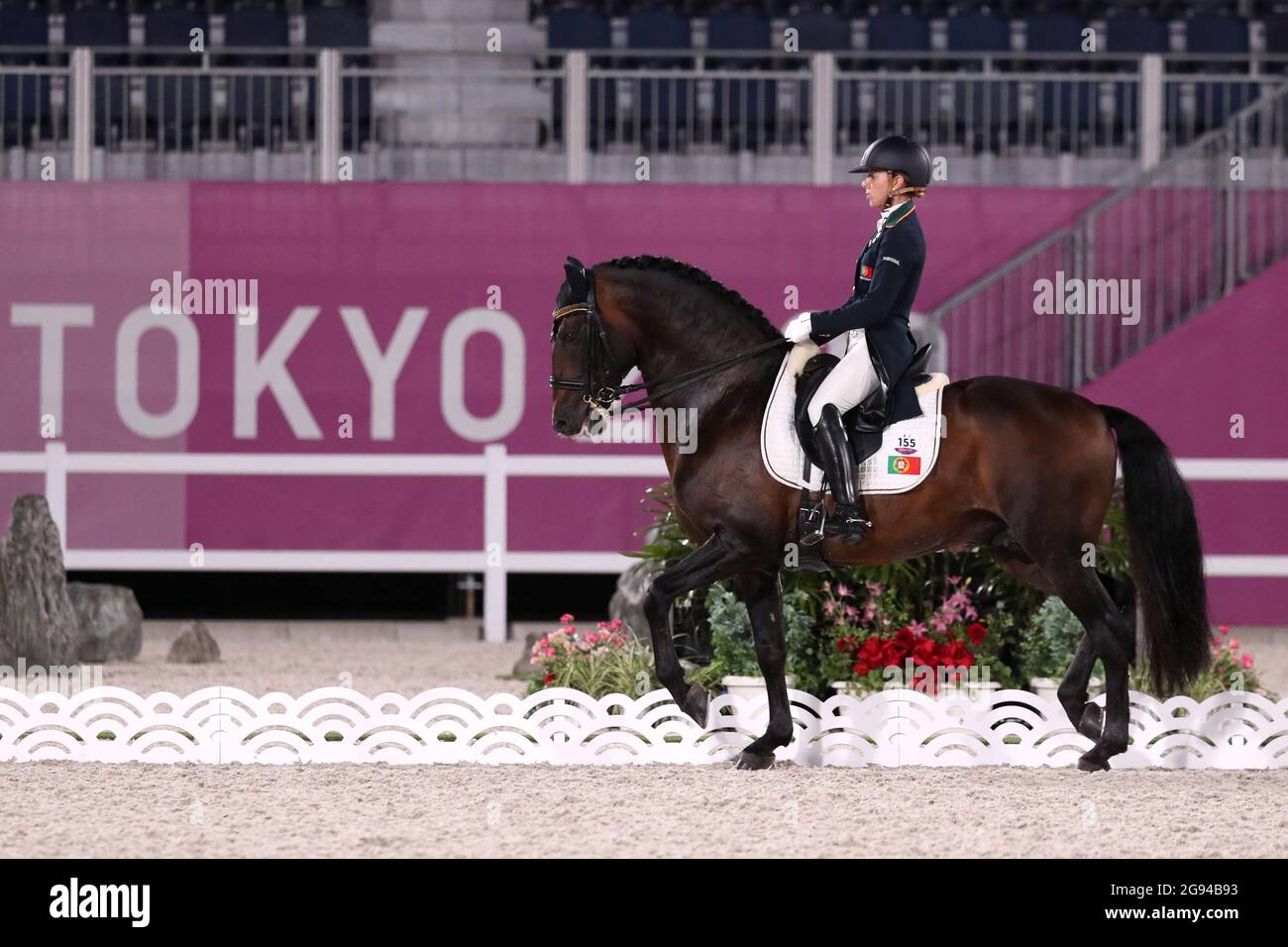 Tokio, Japan. 24th July, 2021. Equestrian sport/dressage: Olympics ...