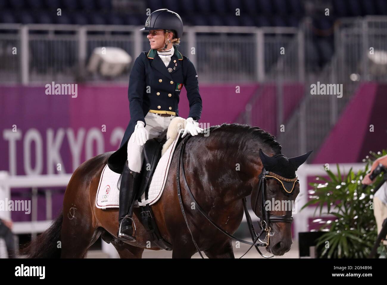 Tokio, Japan. 24th July, 2021. Equestrian sport/dressage: Olympics ...