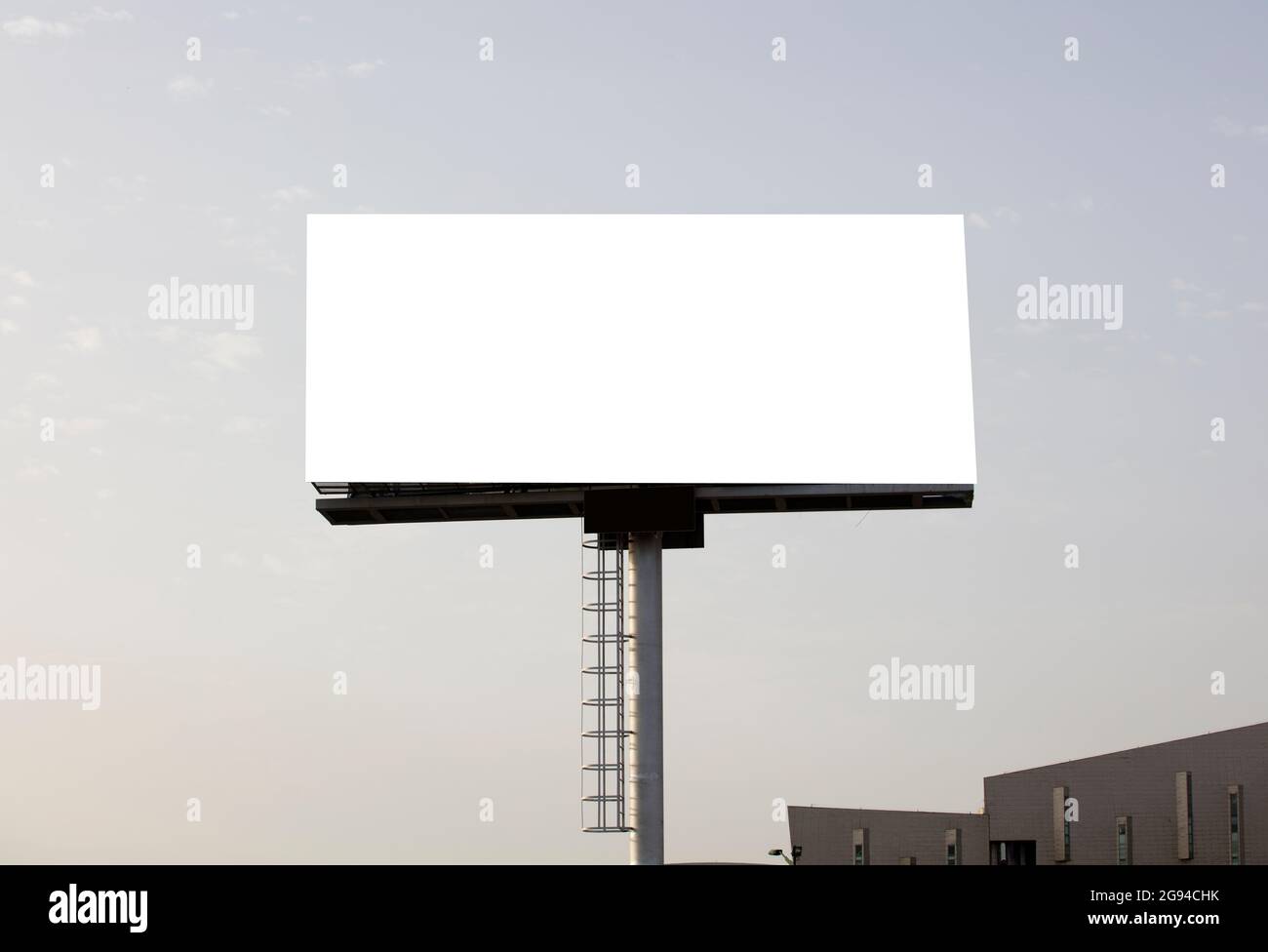 Background for design. Advertising poster on a sunny day in the city ...