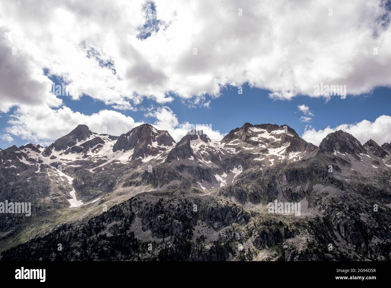 pyrenees mountain view in panticosa Stock Photo - Alamy
