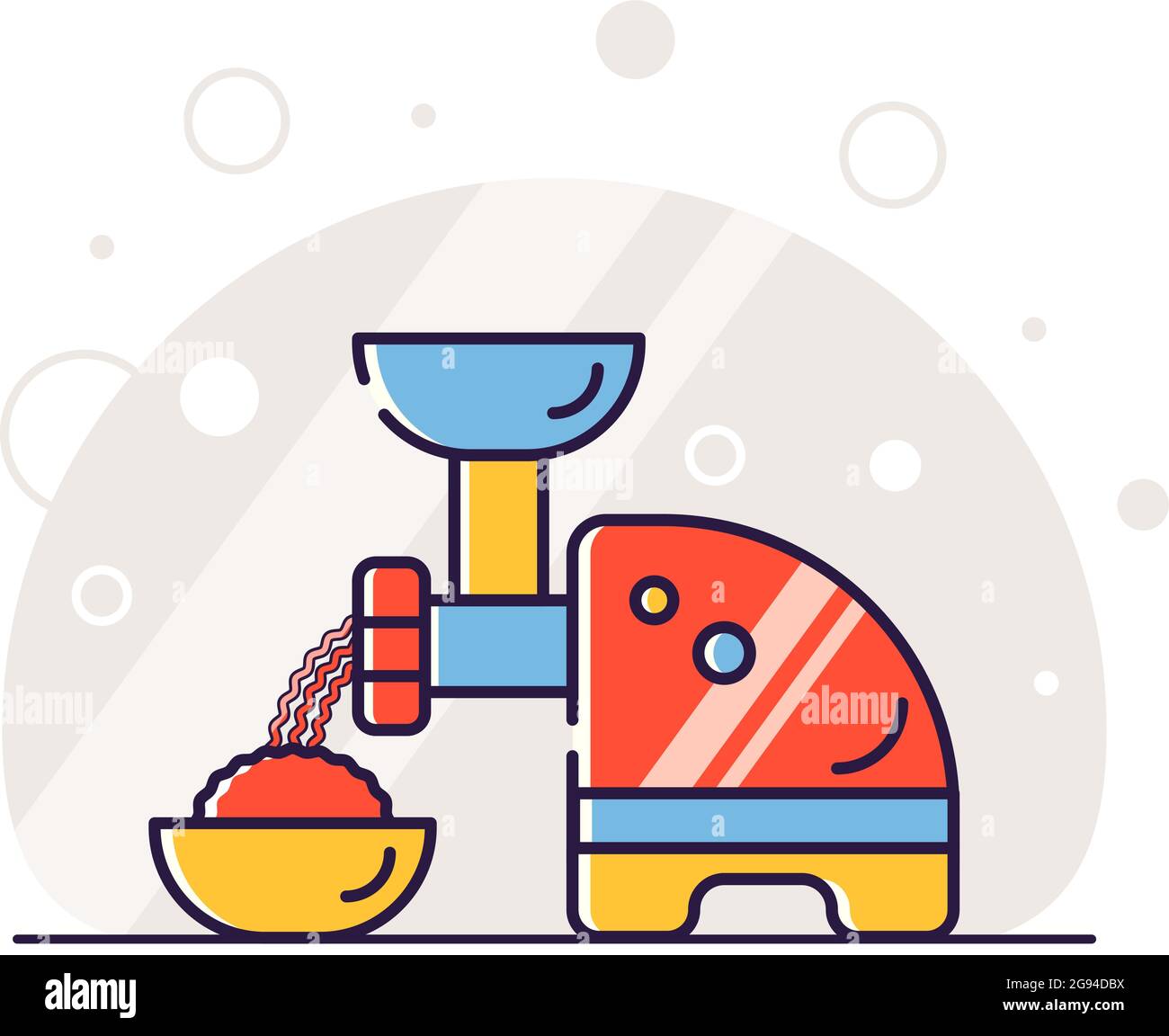 Kitchen electric appliances for cooking. The process of cooking ...