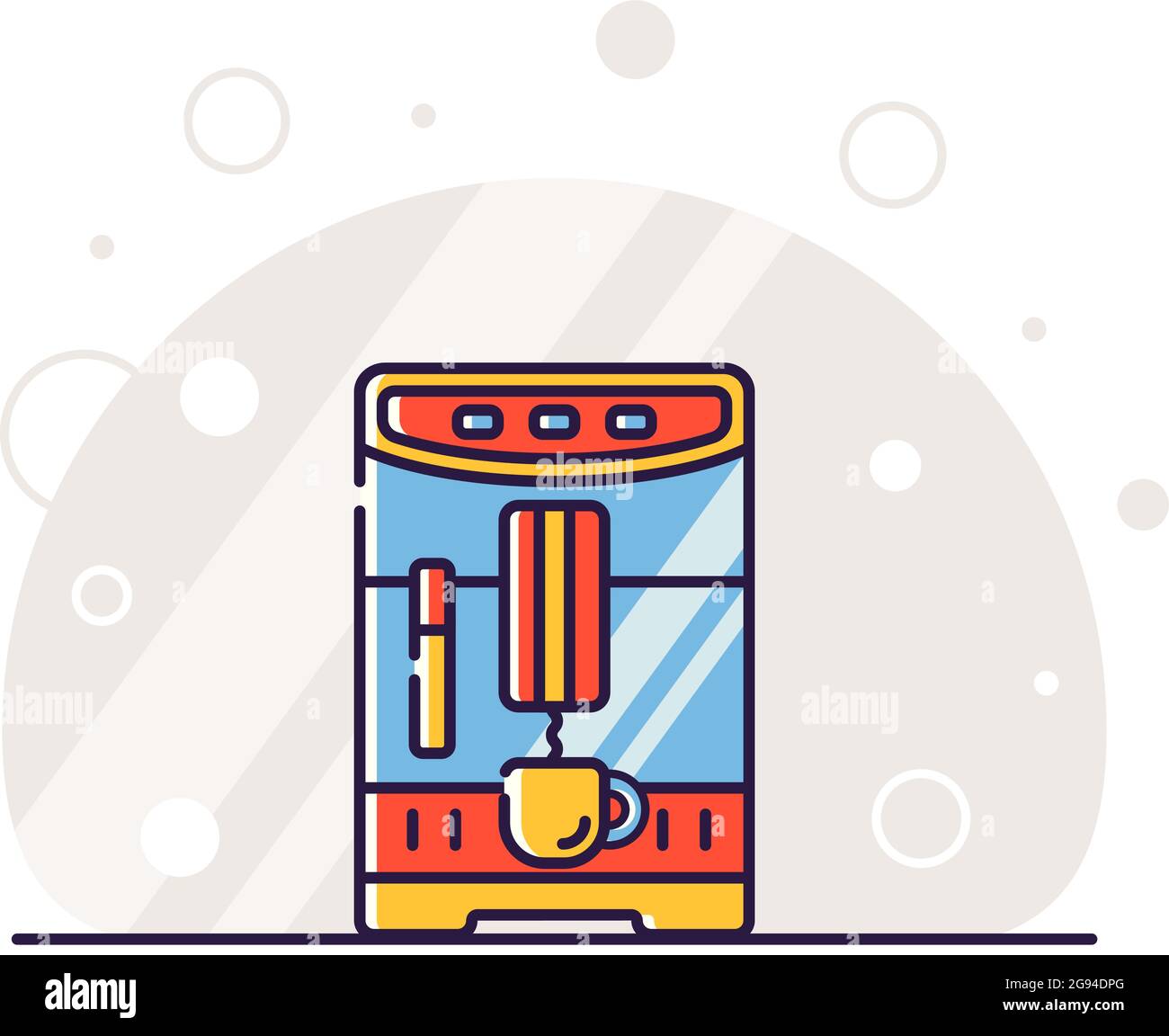 Kitchen electric appliances for cooking. The process of making American ...