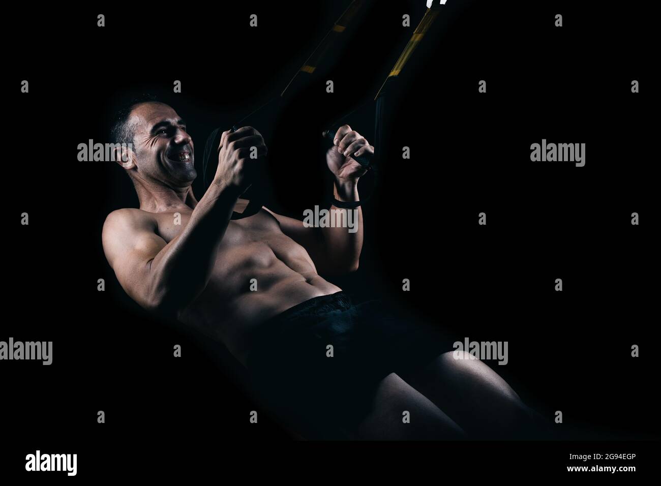 Muscular mature man hi-res stock photography and images - Alamy