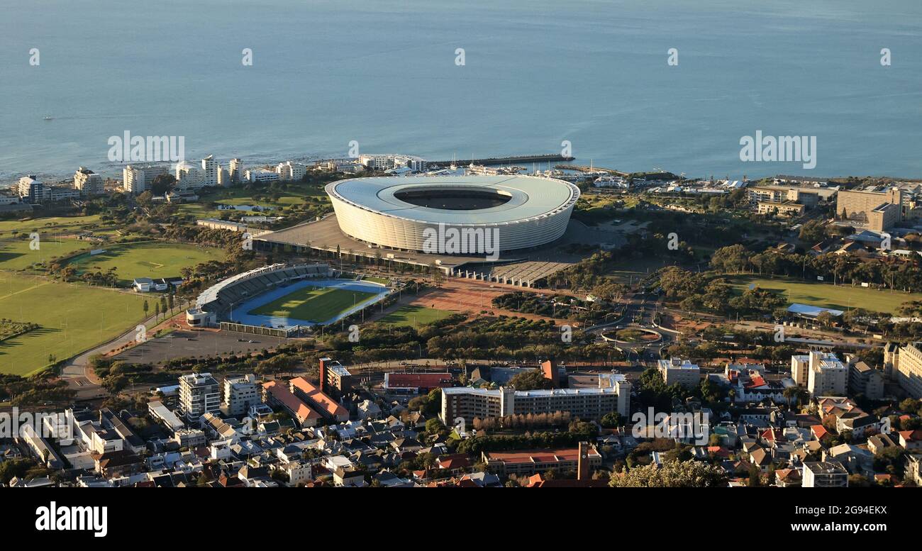 General views of the Cape Town Stadium. Picture date: Friday July 23 ...