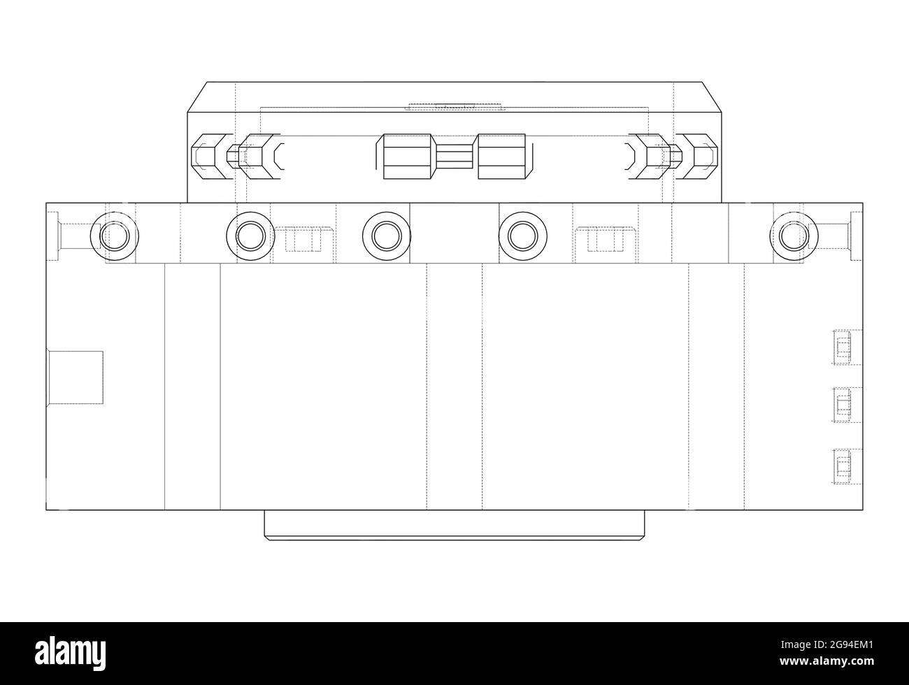 Abstract industry object concept. Vector Stock Vector Image & Art - Alamy