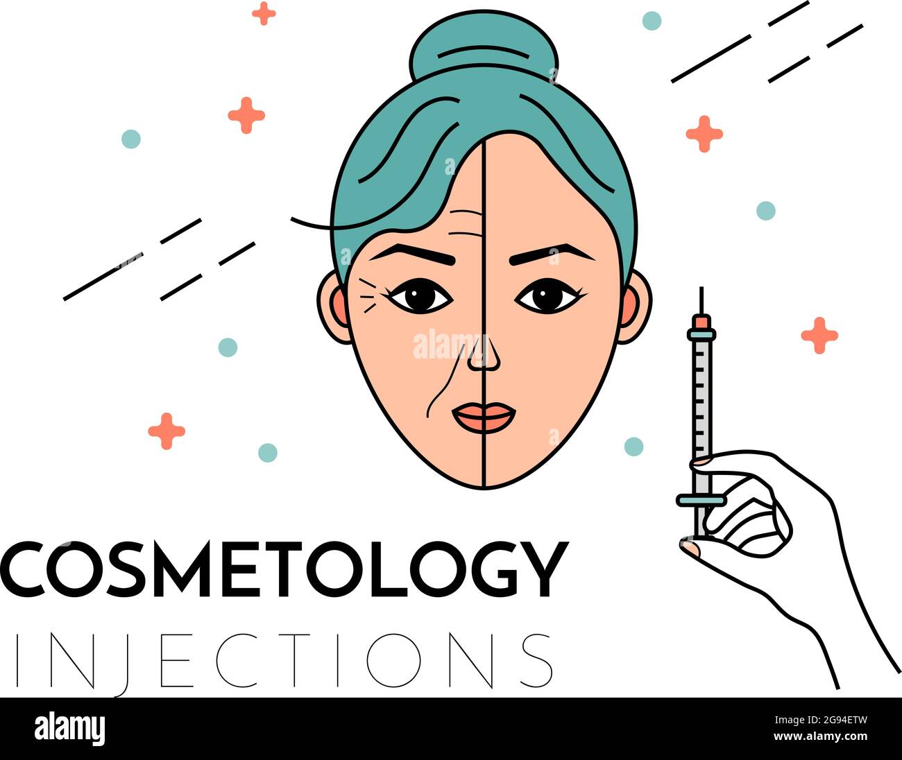 Botulinum Toxin Injection Cut Out Stock Images And Pictures Alamy