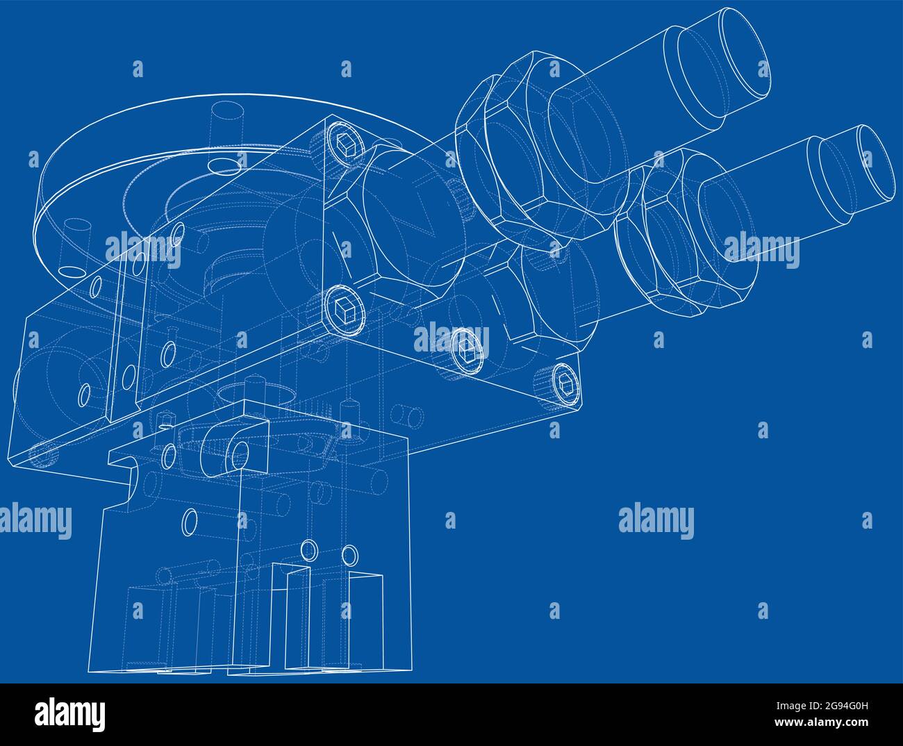 Abstract industry object concept. Vector Stock Vector Image & Art - Alamy